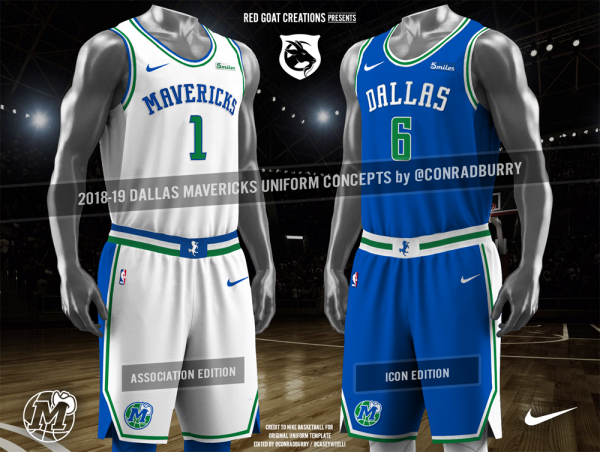 These Are The Unis The Dallas Mavericks Should Be Wearing. | Central Track