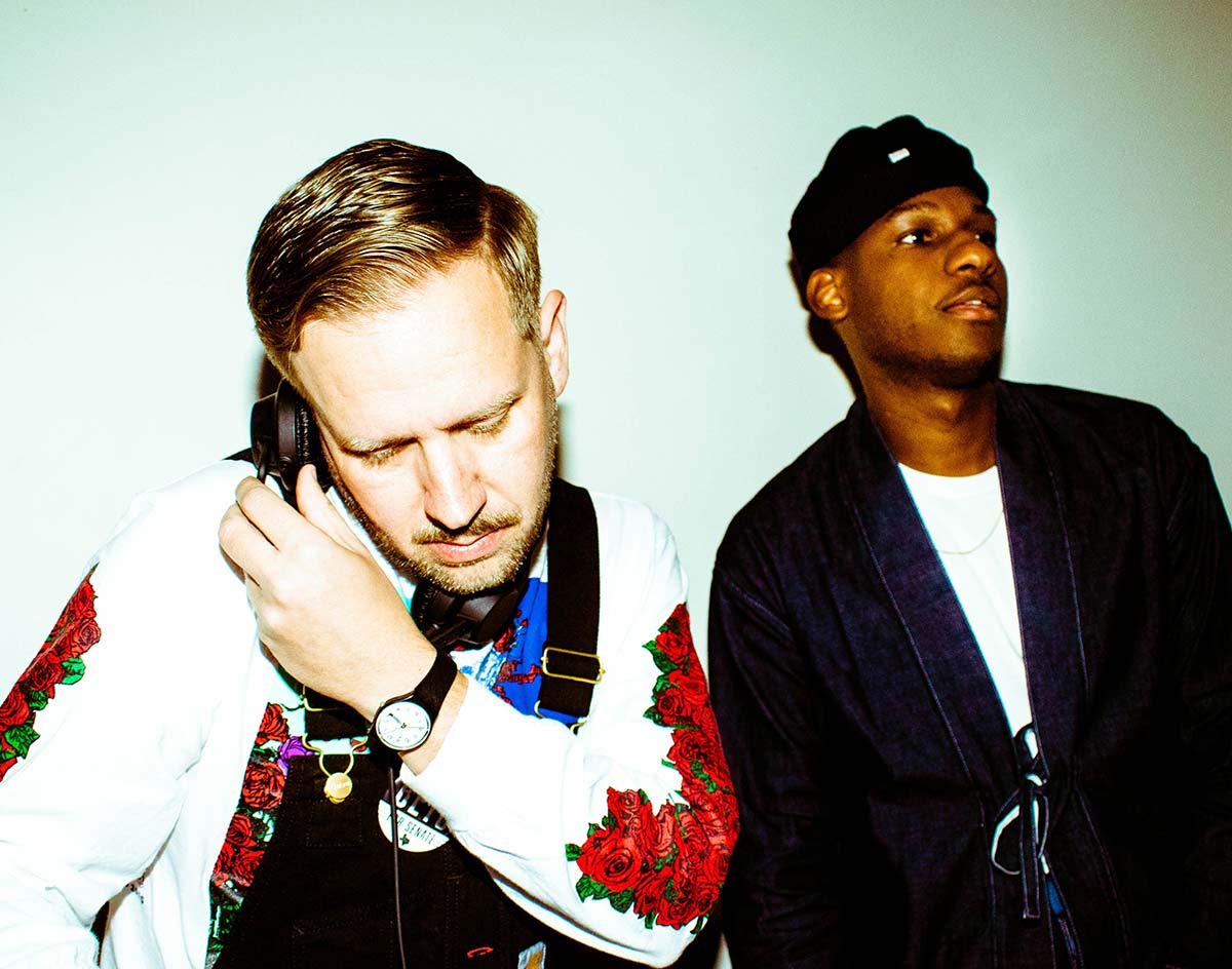 Last Night Looked Good On DJ Sober & Leon Bridges. | Central Track