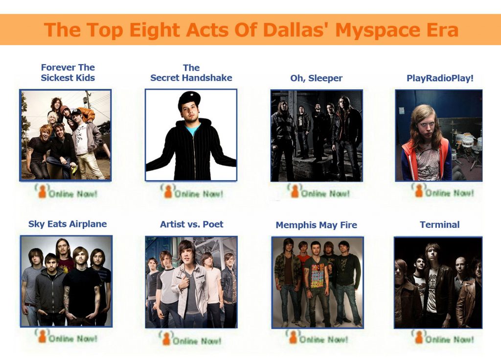 The Top Eight Acts Of Dallas' Myspace Era. | Central Track