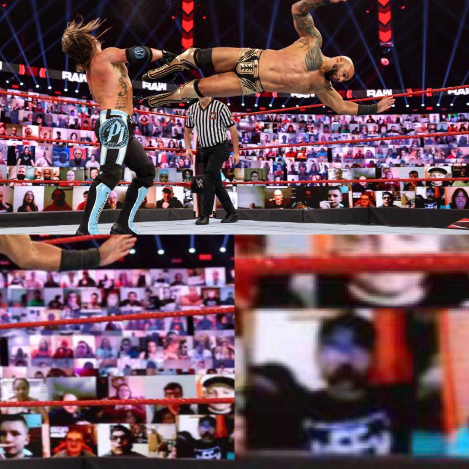 I Was A Virtual Fan For A WWE Monday Night Raw Taping. | Central Track