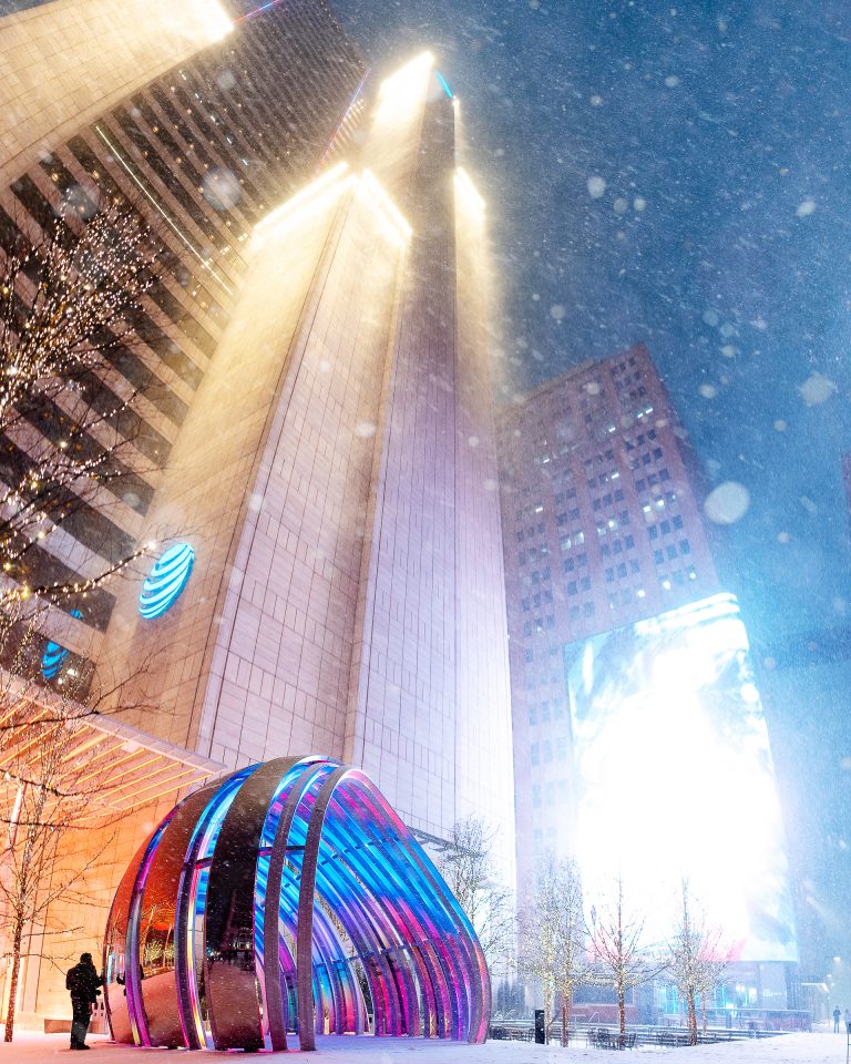 A City Under Snow, As Seen By Dallas Photographers. | Central Track