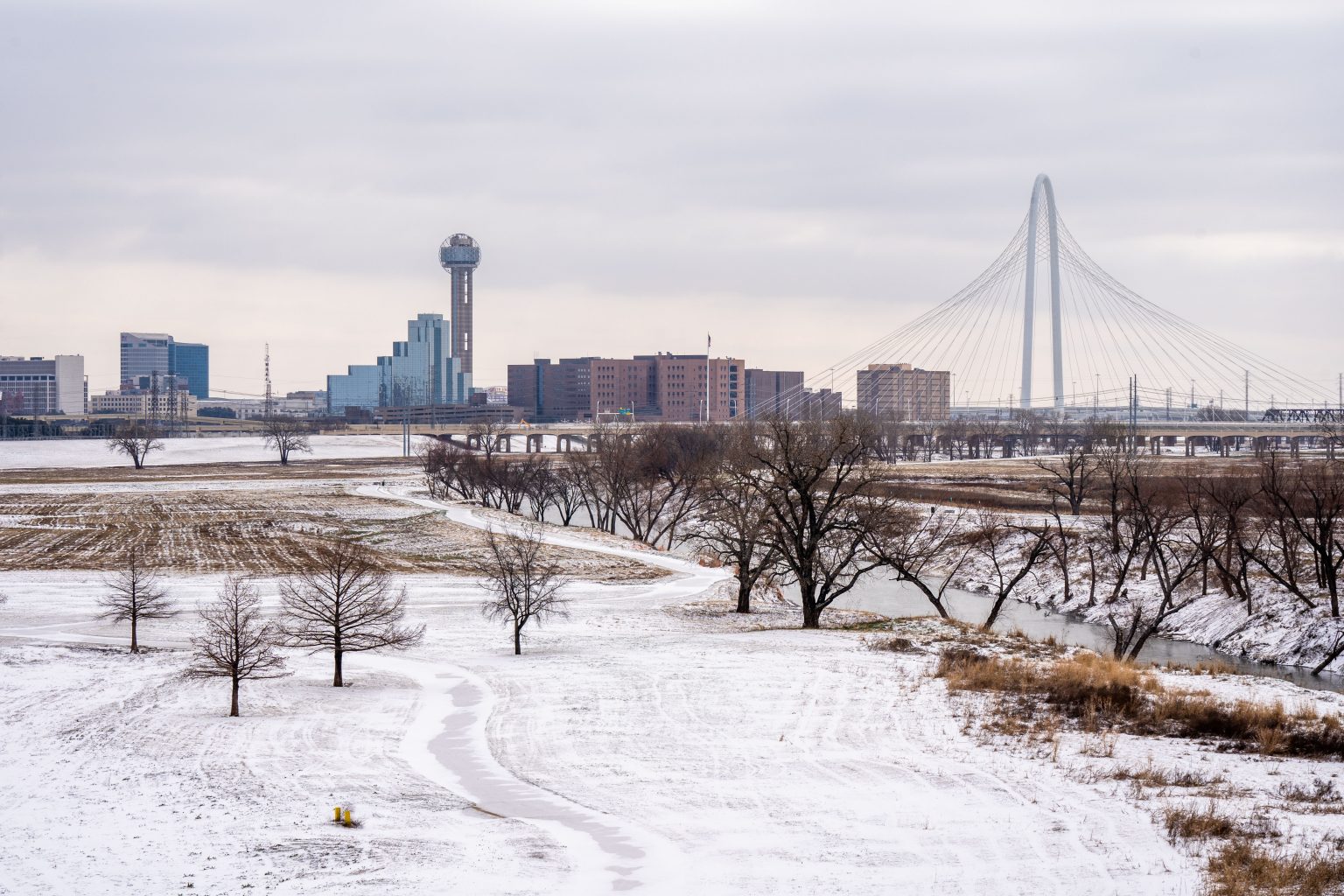 A City Under Snow, As Seen By Dallas Photographers. | Central Track