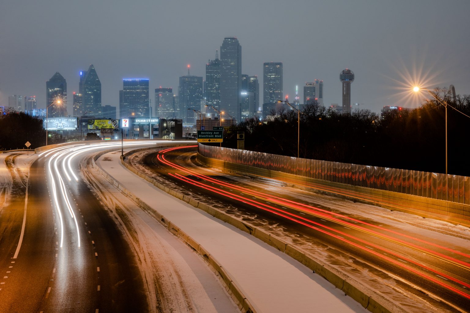 A City Under Snow, As Seen By Dallas Photographers. | Central Track
