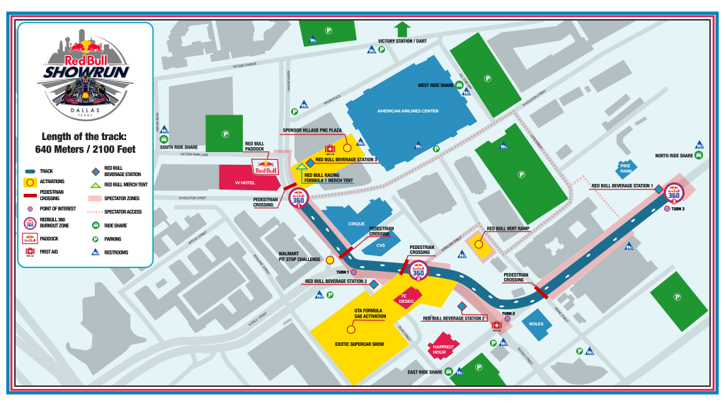 What To Know About Red Bull's F1 Show Run In Dallas. | Central Track