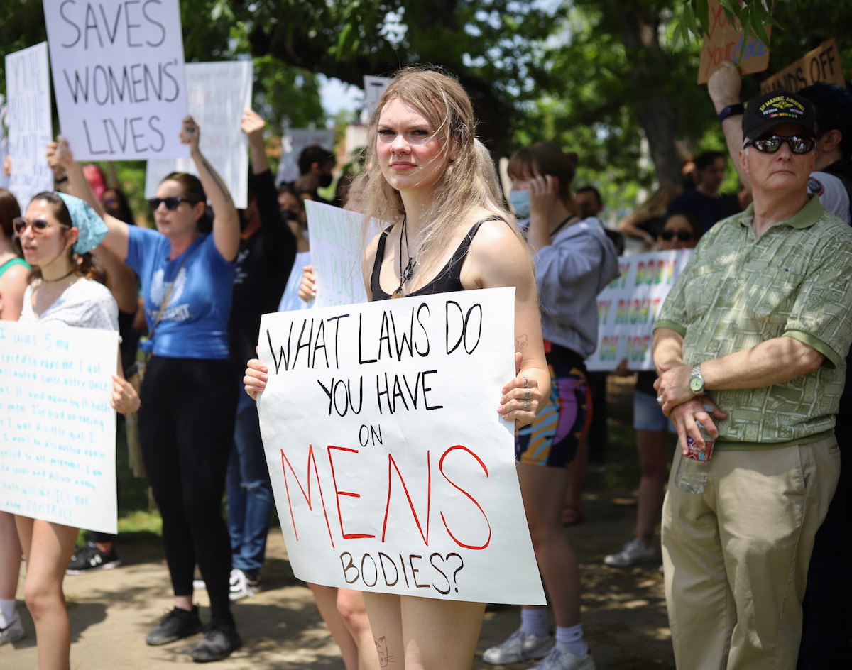 [PHOTOS] Scenes From Denton's Reproductive Rights Rally. | Central Track